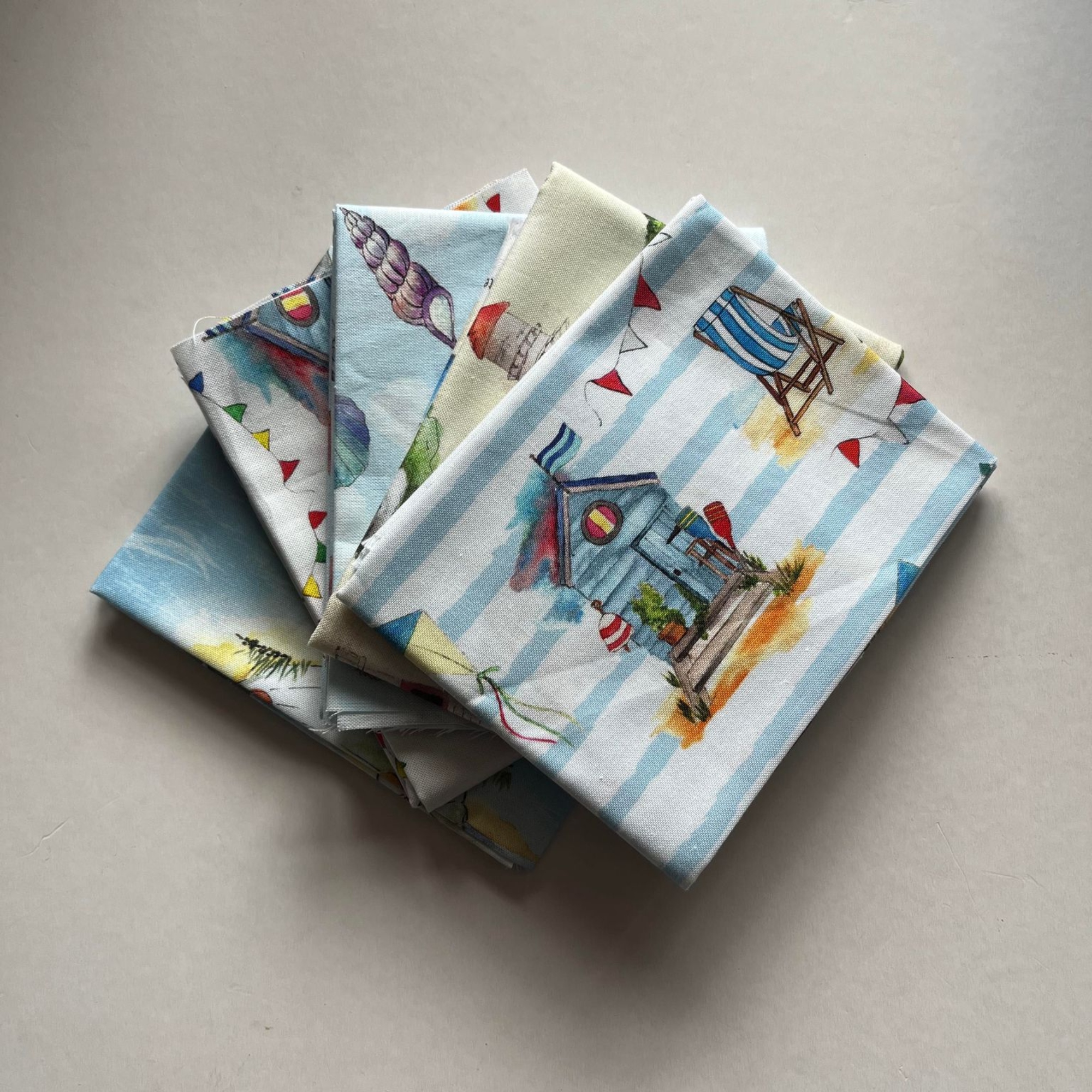Debbie Shore A Day by the Sea Fat Quarter Bundle - Pili Pala Fabrics
